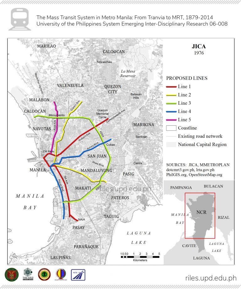 GIS – The Mass Transit System in Metro Manila: From Tranvia to MRT ...